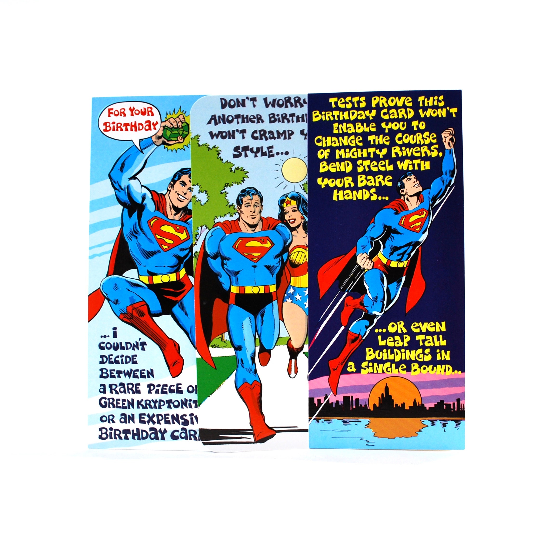 Superman Happy Birthday Card