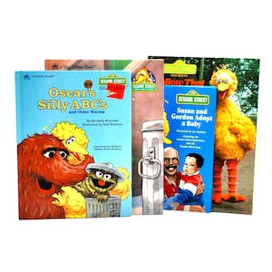 Sesame Street Book Collection Big Bird, Oscar the Grouch, & Follow That ...