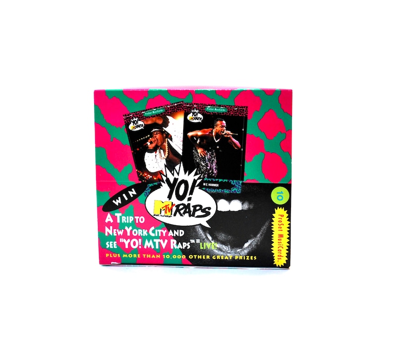4 Packs of Yo! MTV Raps Cards by Pro Set Original Series 1991 - Etsy Canada