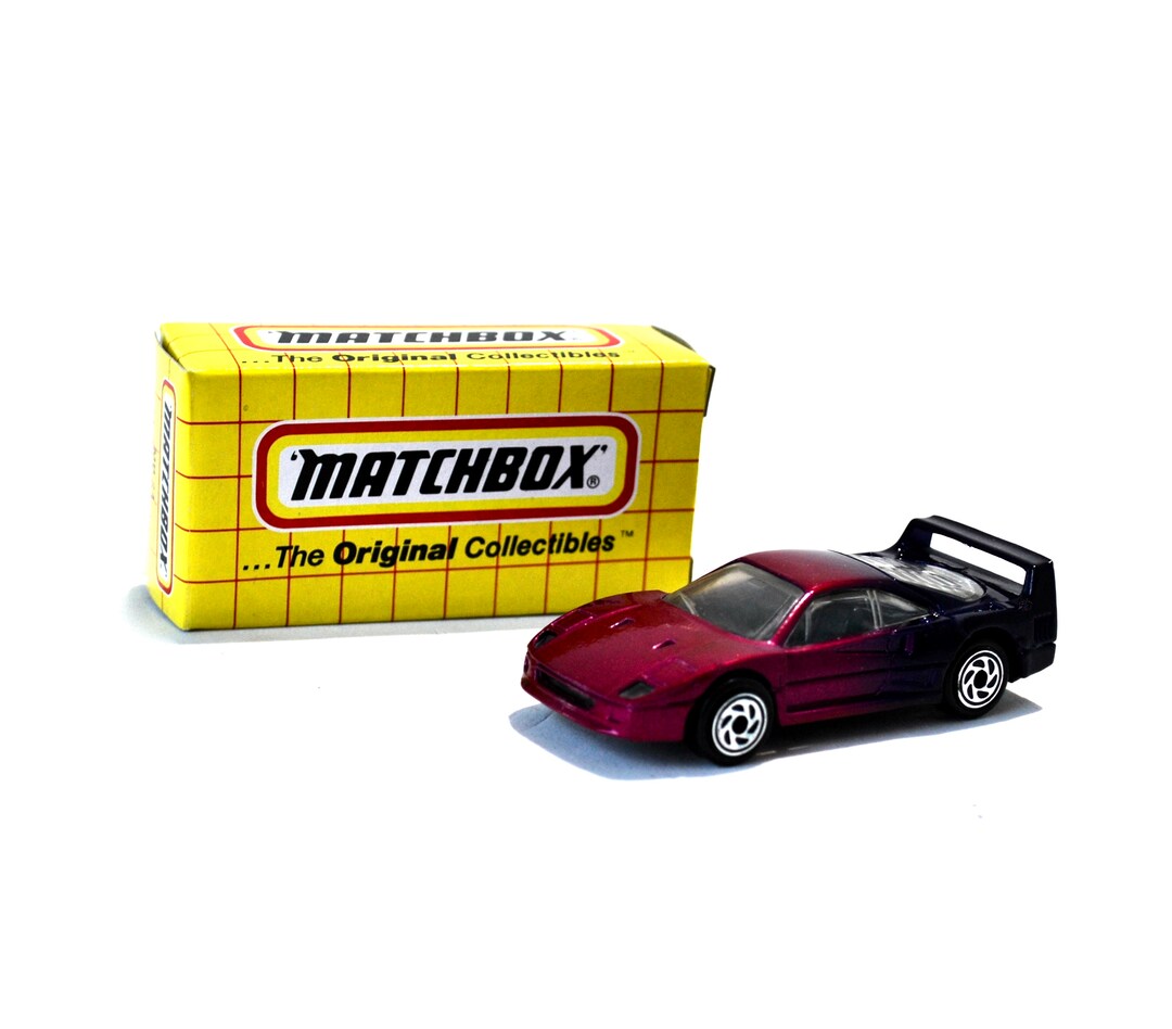 Matchbox Ferrari F-40 MB24 Two Tone Purple Old Stock IOB - Etsy
