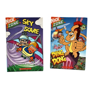 Nickelodeon Nick Zone Book Collection Jimmy Neutron, Fairly Odd Parents ...