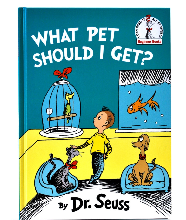 What Pet Should I Get by Dr Seuss HC Beginner Book - Etsy