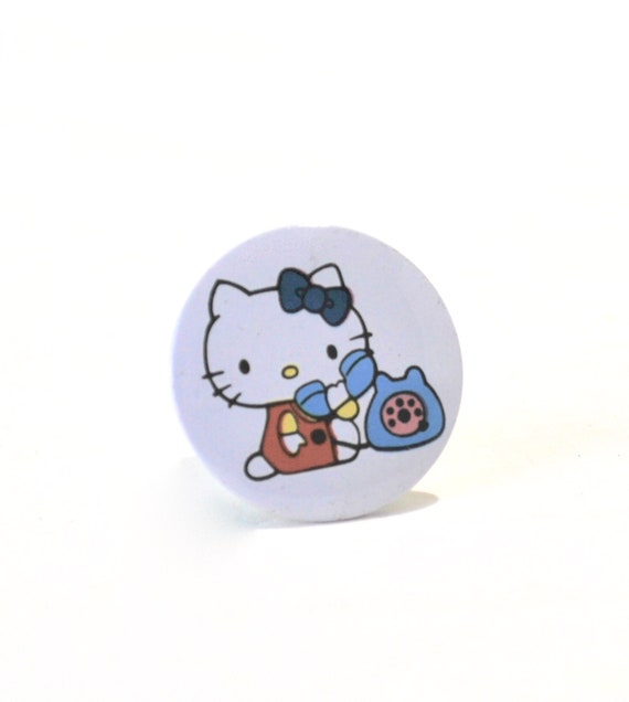 Vintage Hello Kitty Button Collection Set of 6 Old St… - Gem