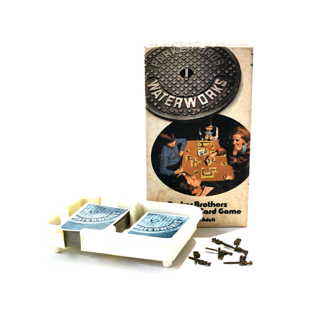 Water Works Game by Parker Brothers Complete 1972 - Etsy