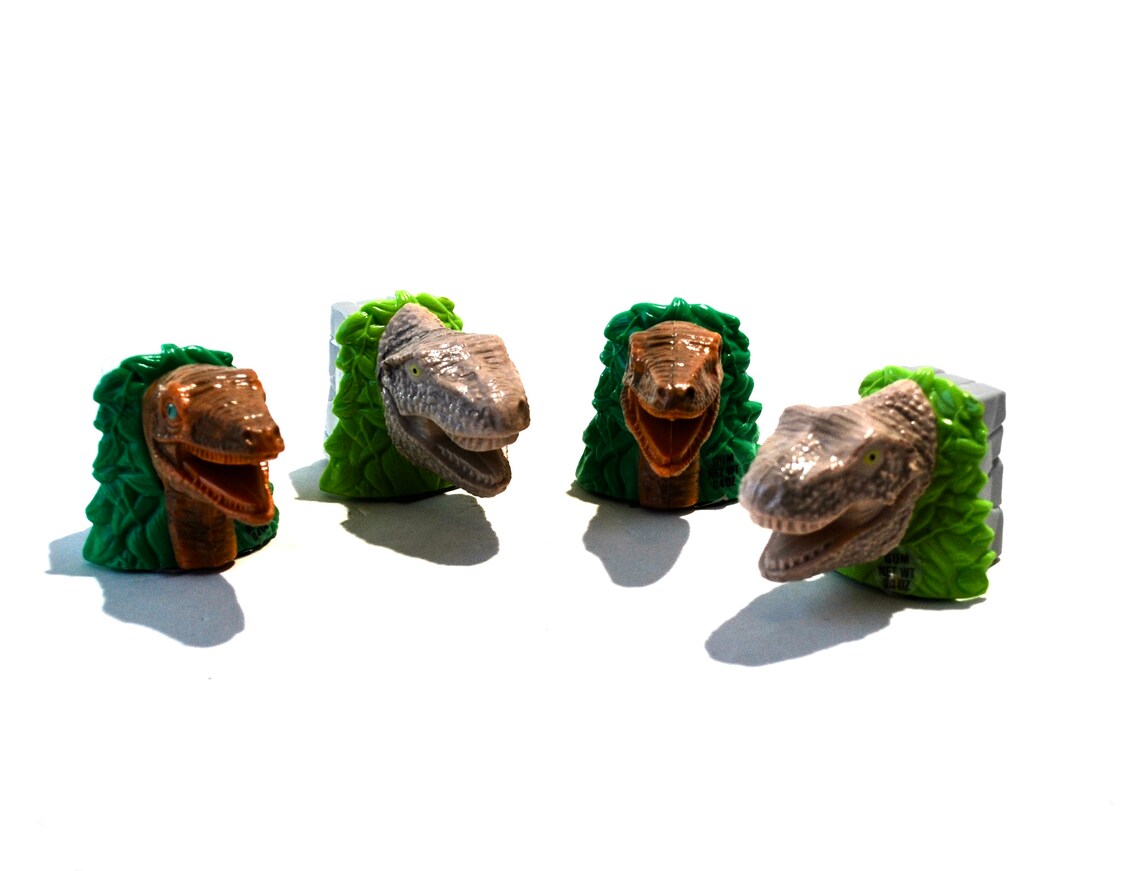 Jurassic Park Candy Containers Set of 2 T-rex & Raptor - Etsy