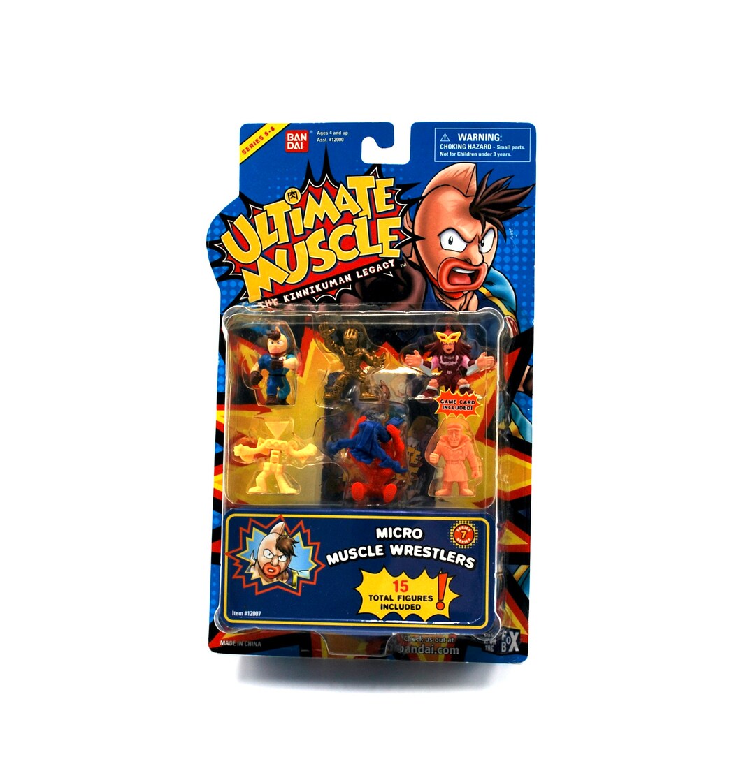 Ultimate Muscle Micro Muscle Wrestlers Series 7 the Kinnikuman Legacy ...