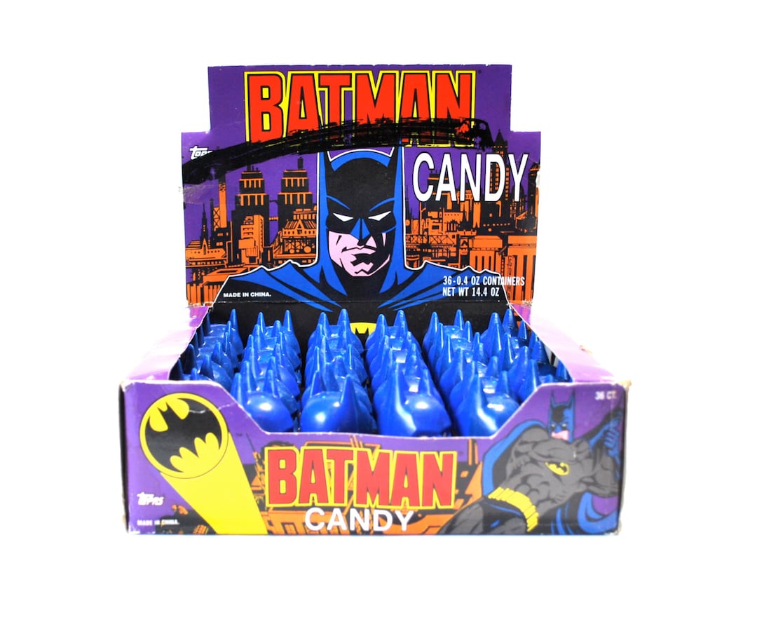3 Batman Candy Containers by Topps 1991 DC Comics - Etsy