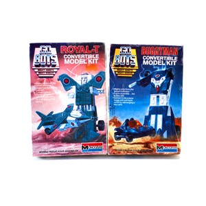 Go Bots Model Kits Buggyman & Royal-t Sealed Old Stock Monogram 1984 - Etsy