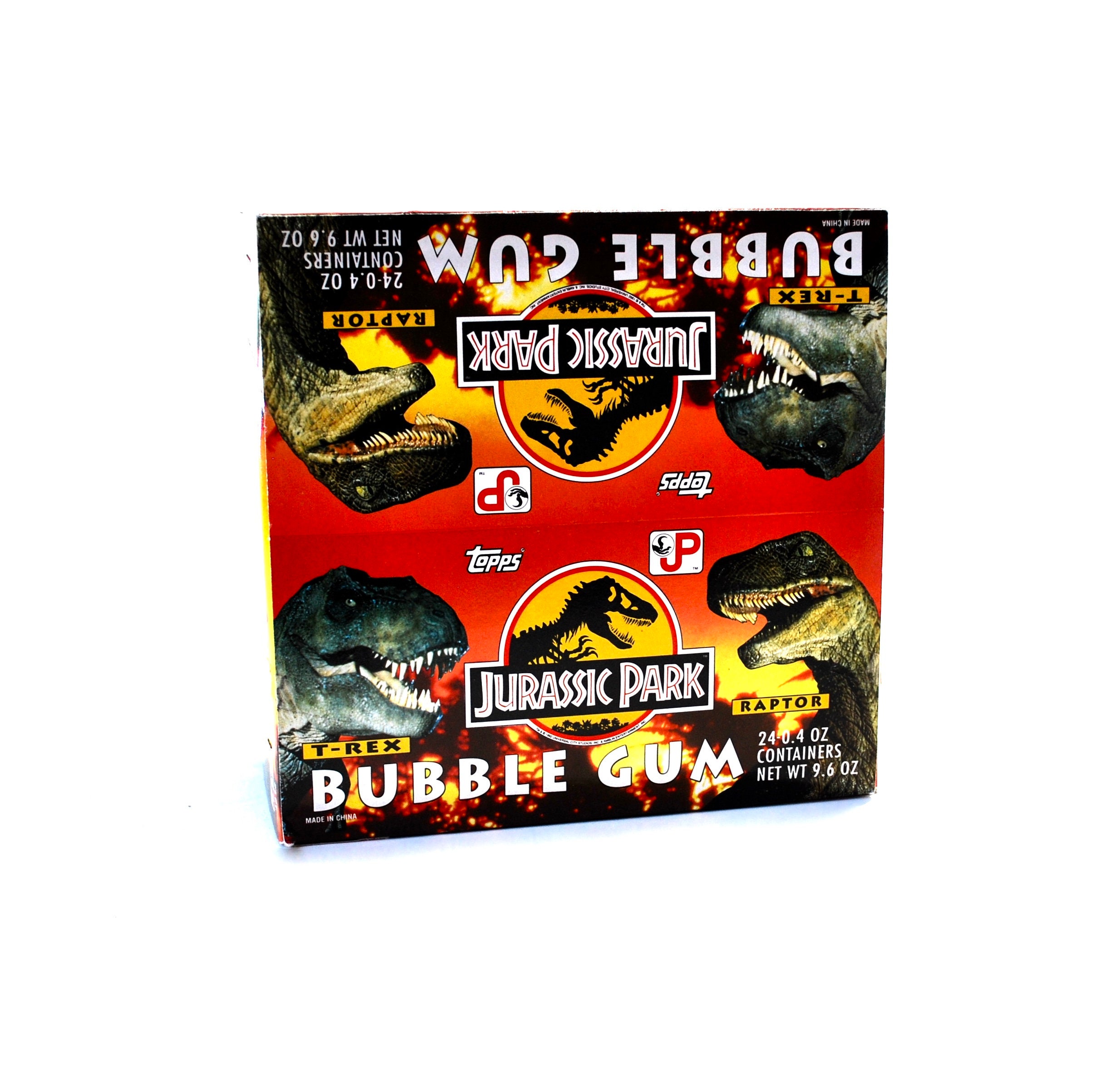 Jurassic Park Candy Containers Set of 2 T-rex & Raptor | Etsy