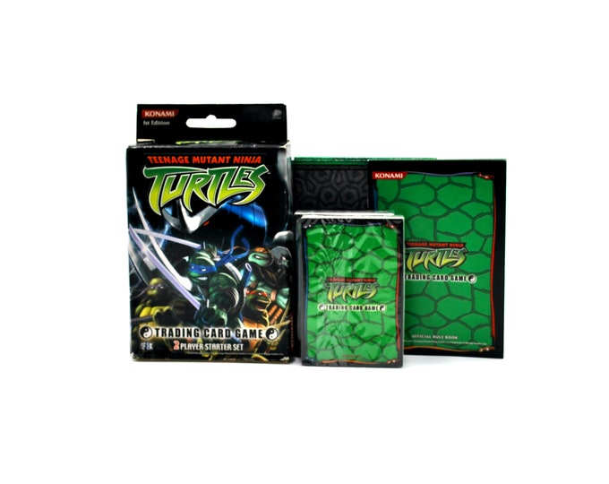 Teenage Mutant Ninja Turtles Trading Card Game 2 Player Starter Set 1st ...