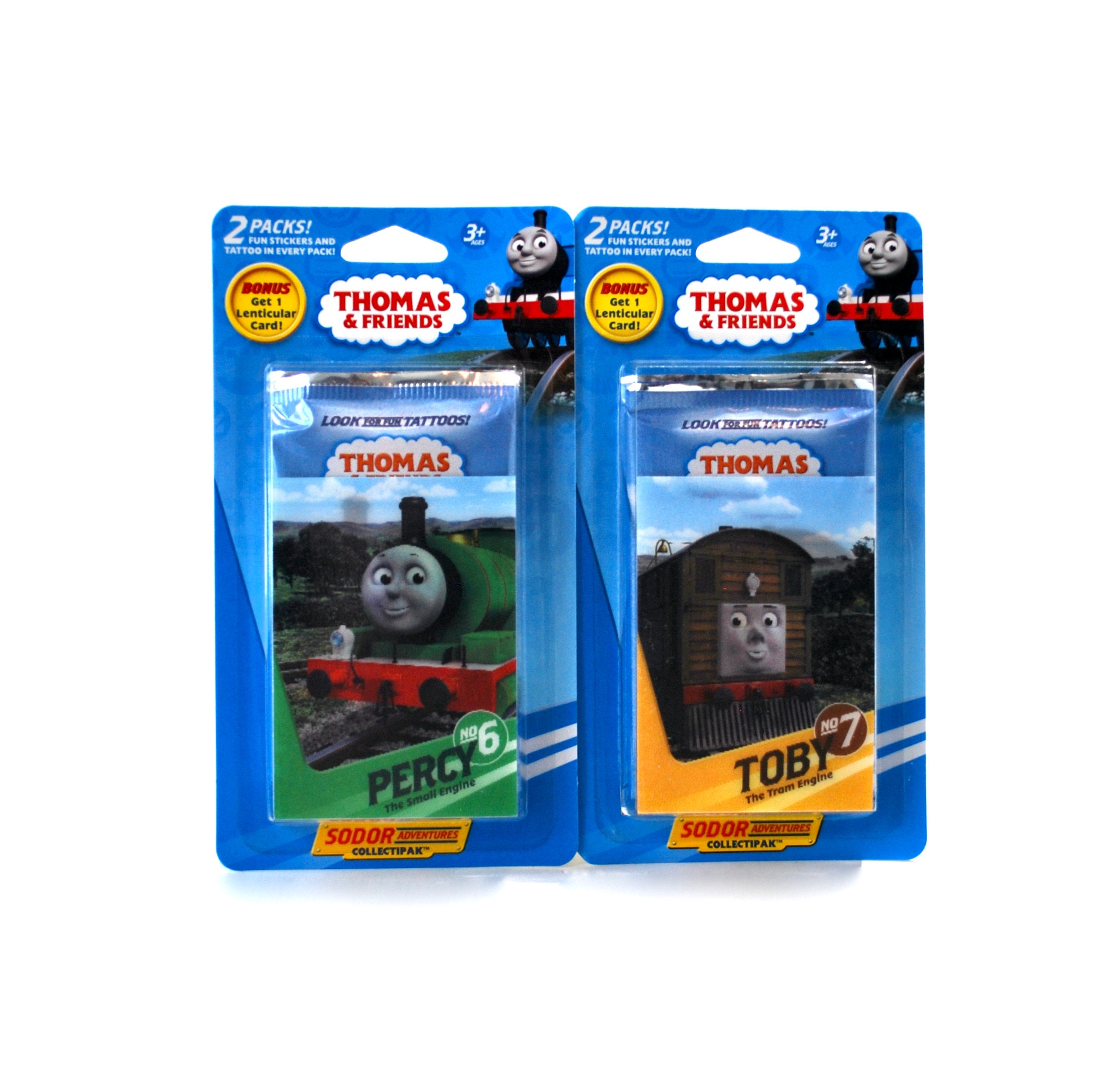 4 Thomas & Friends Trading Card Packs Caboose Train Lionel | Etsy