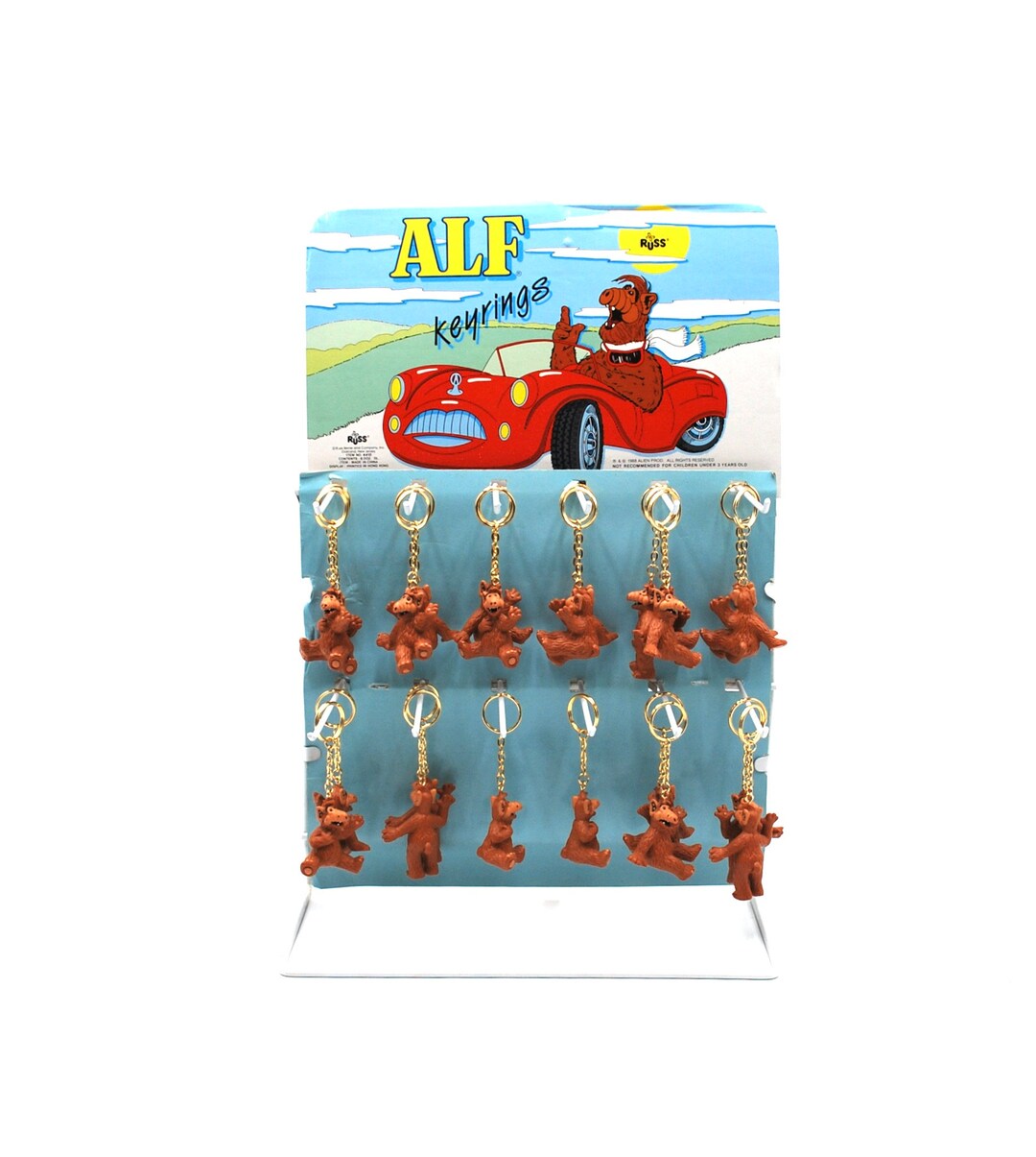 Alf Keychain by Russ Productions 1988 Old Stock HA, I Kill Me - Etsy