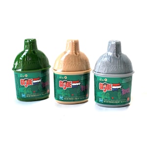 3 GI Joe Candy Containers Gum Canteens by Cap Candy & Hasbro - Etsy