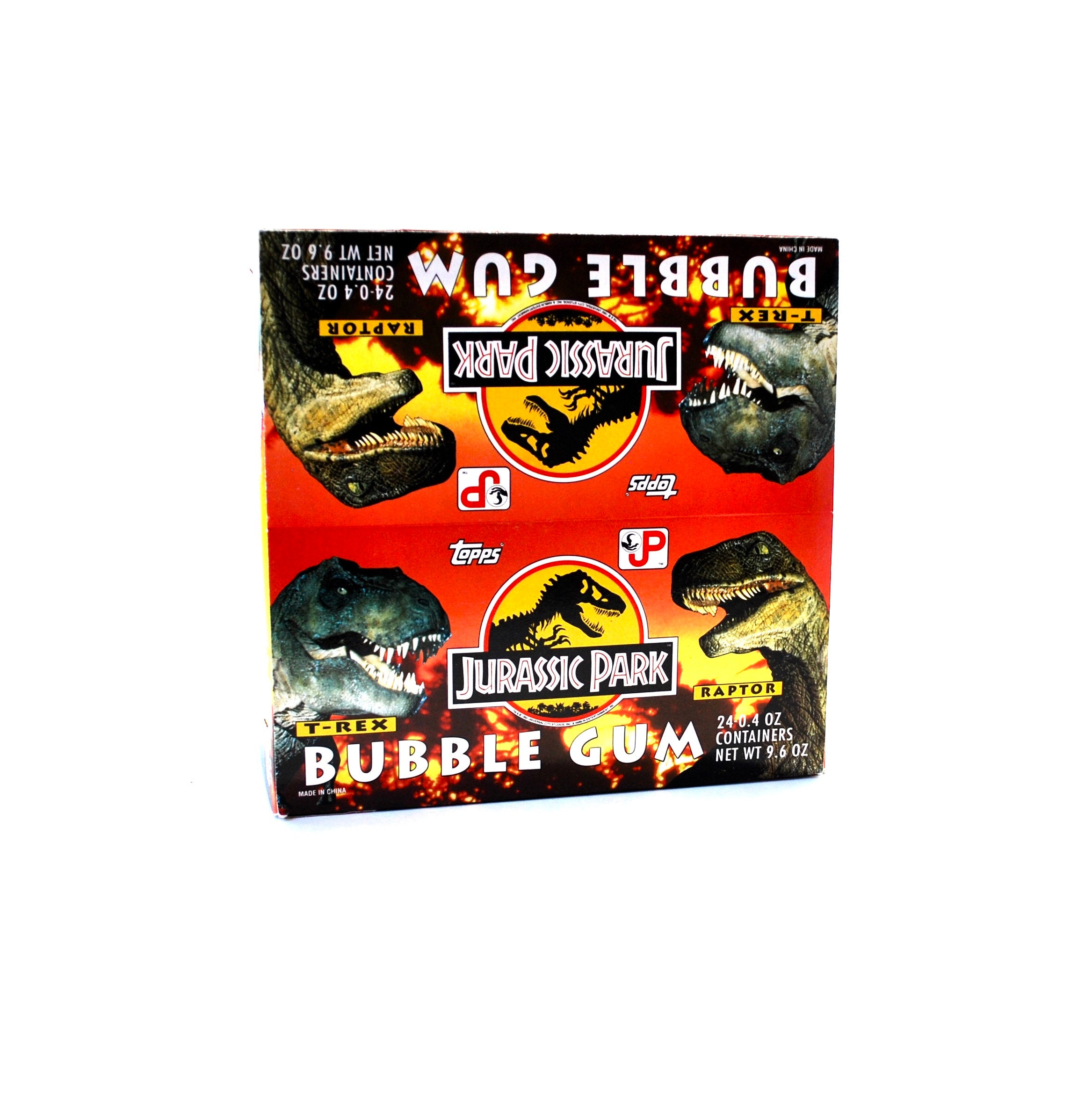 Jurassic Park Candy Containers Set of 2 T-rex & Raptor | Etsy