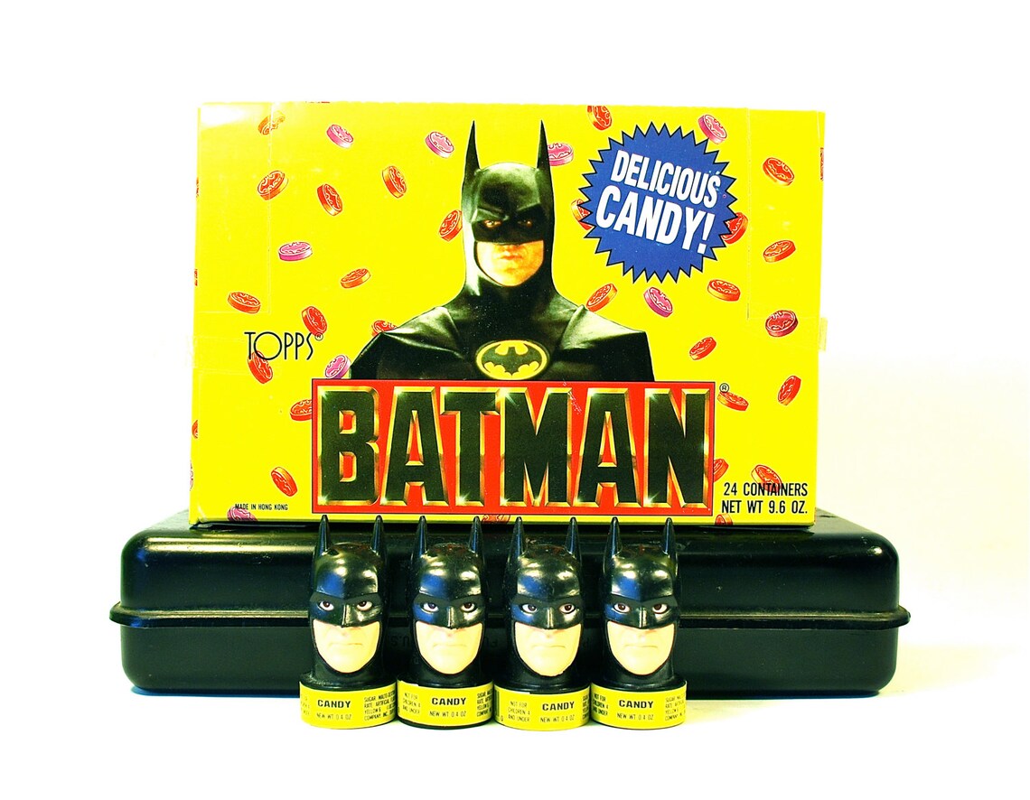 Batman Candy Containers by Topps Lot of 3 - Etsy