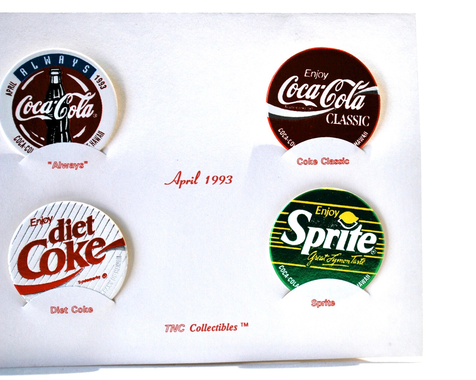 Coca Cola Pog Collection Sprite Coca Cola Classic Diet Coke - Etsy