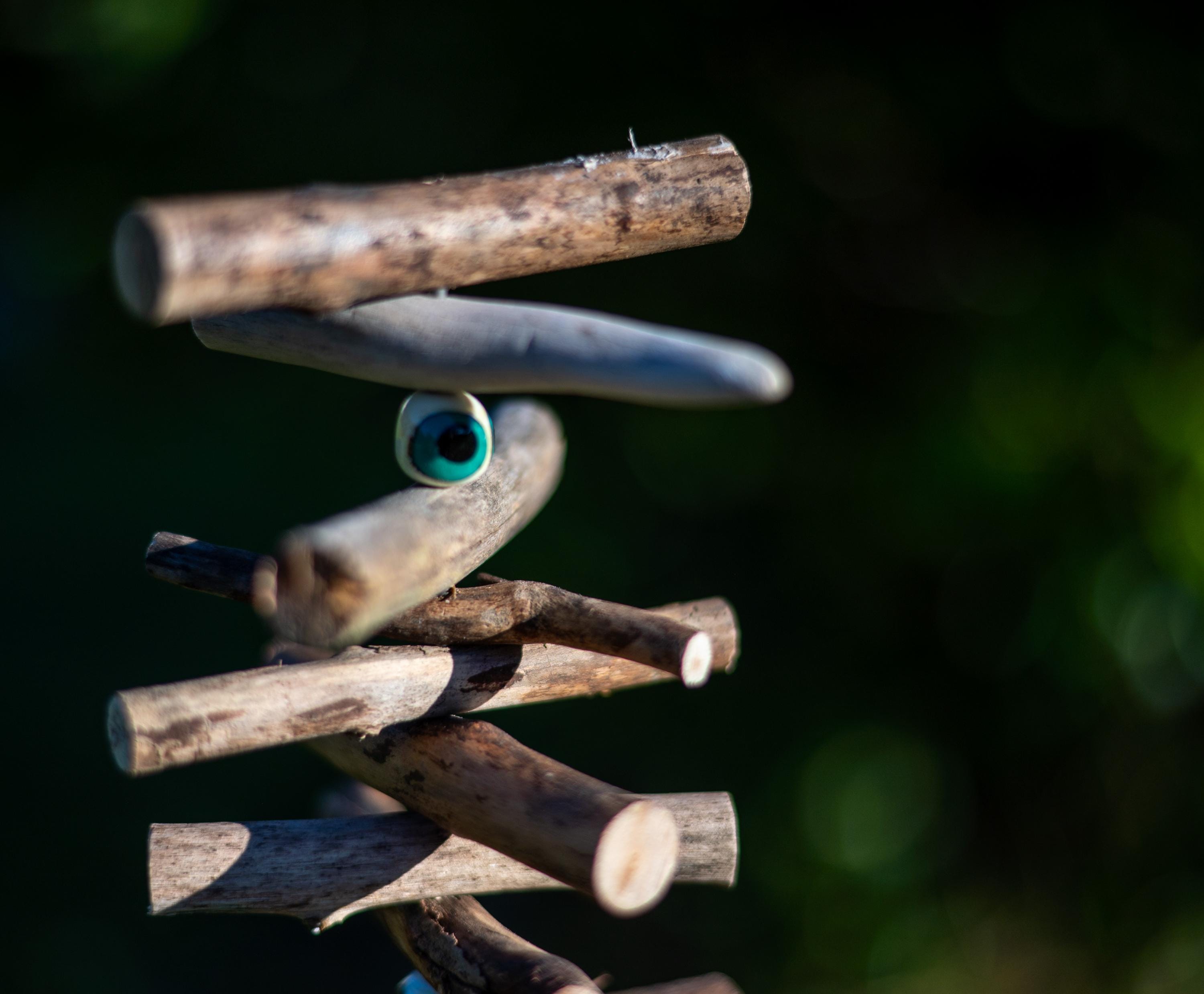 Standing Valhalla Ladders | Hand-crafted Rustic Sculpture | Viking ...
