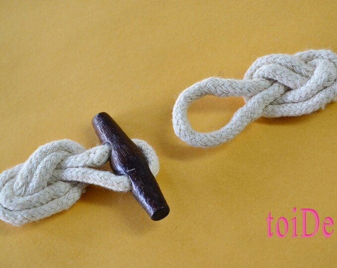 Vintage Toggle Button Duffle Coat Frog Closure Button - 3 Frogs - Etsy