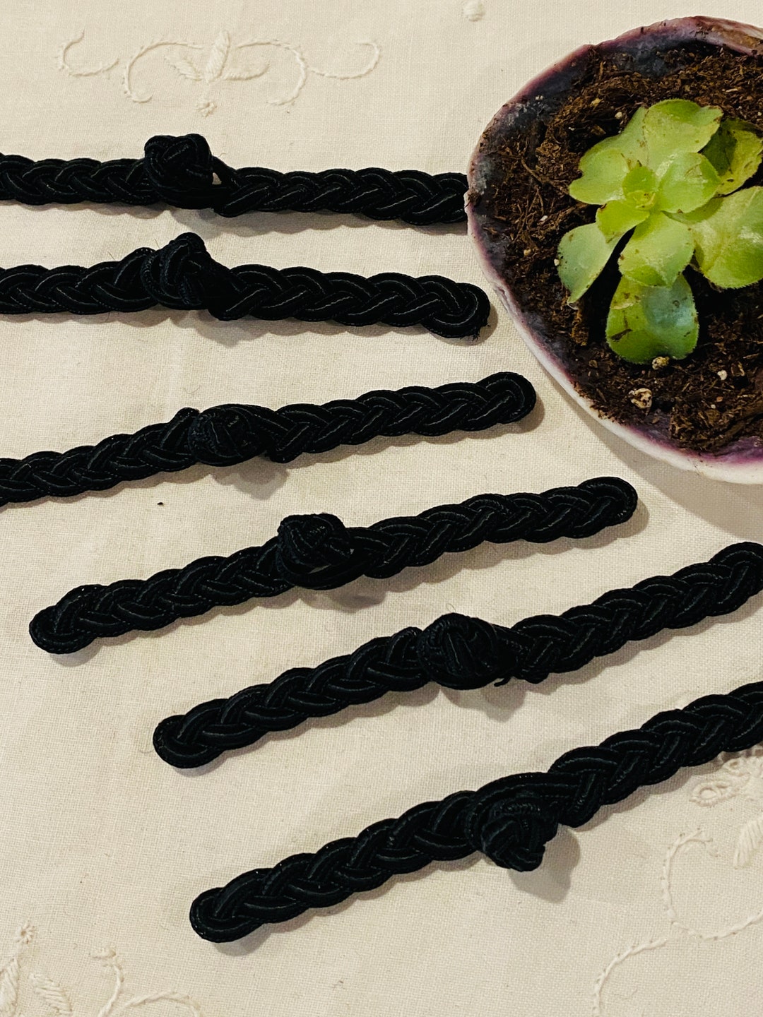 Vintage Frog Fastener Closure 6 BLACK Vintage Frog Fastener Buttons - Etsy