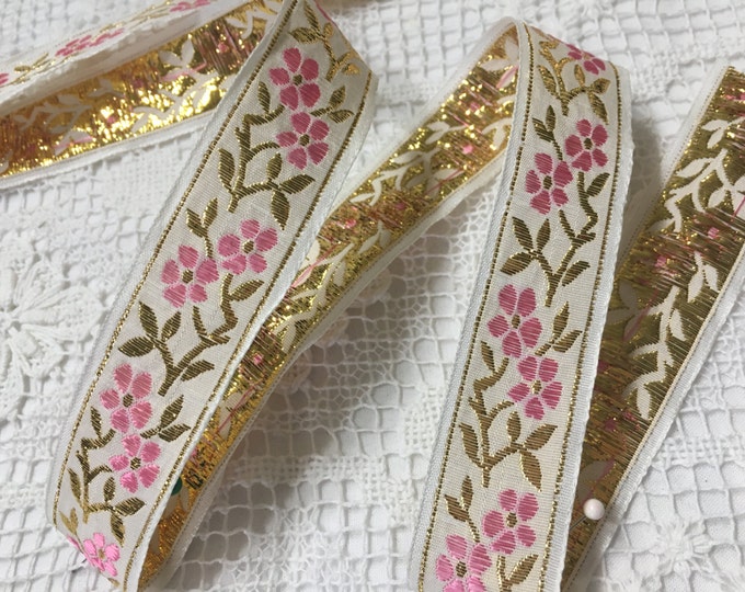 VINTAGE EMBROIDERED RIBBON - Etsy