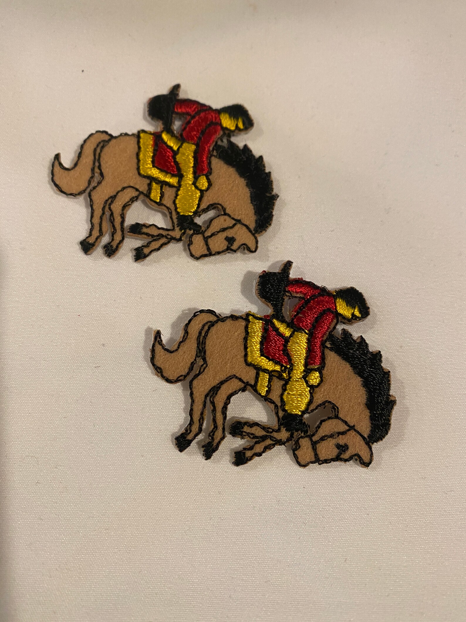 2 Iron on Embroidered COWBOY Patches Sew On - Etsy
