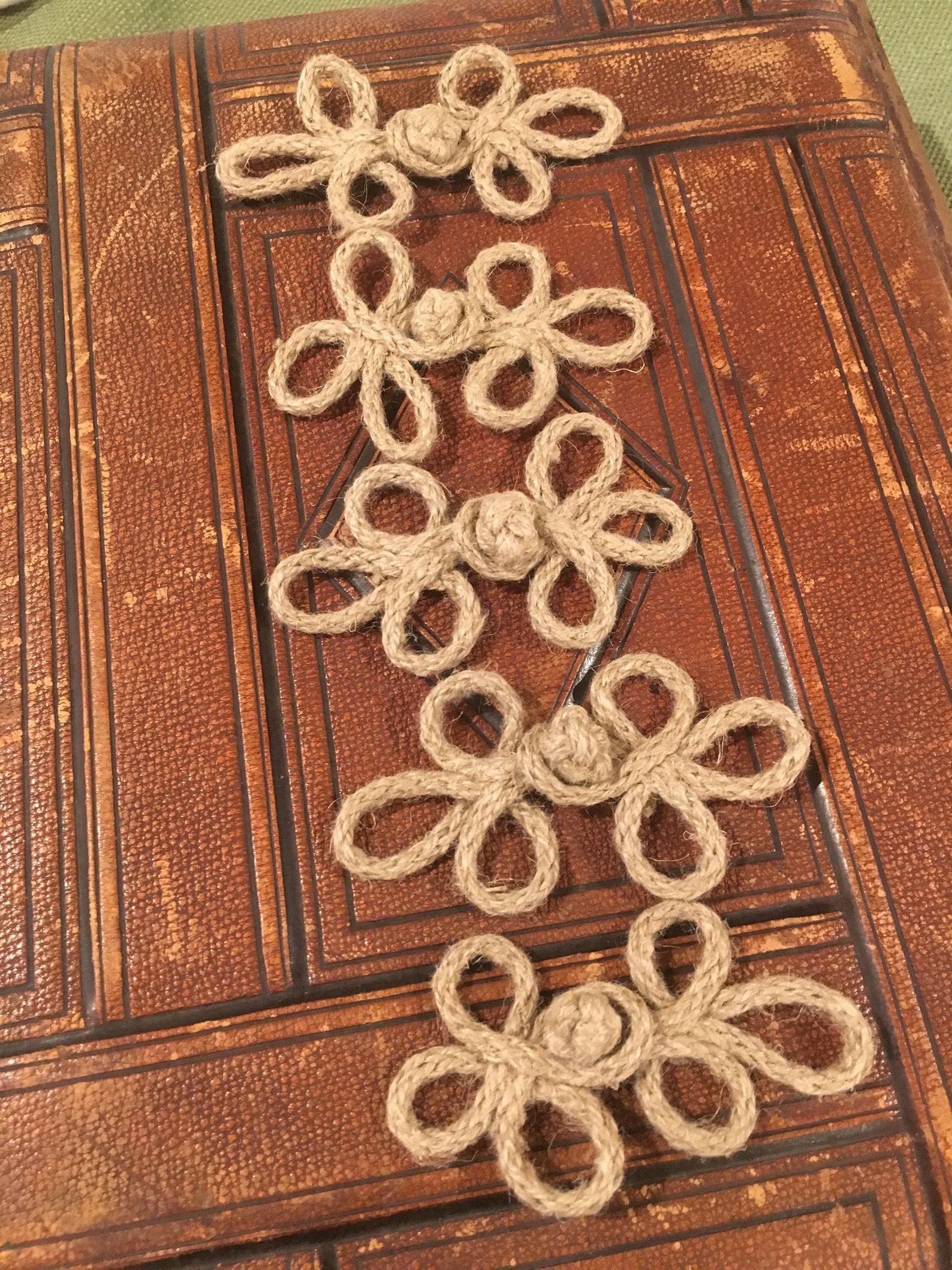 5 Vintage Frog Fastener Closure 5 Frogs BURLAP Cotton - Etsy