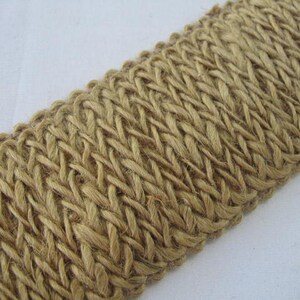 Wide Elastic Burlap Ribbon - Etsy