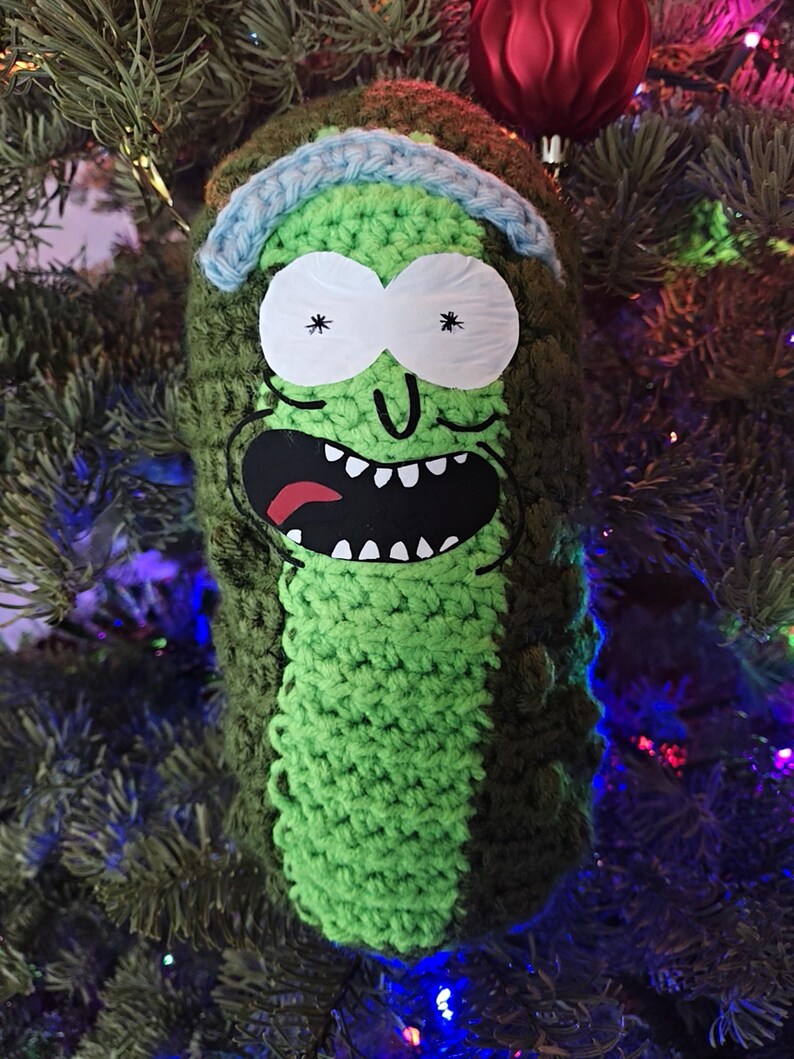 Crochet Pickle Rick Sanchez Plush - Etsy