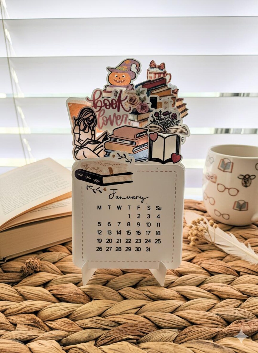 2026 Book Lover Desk Calendars - Etsy