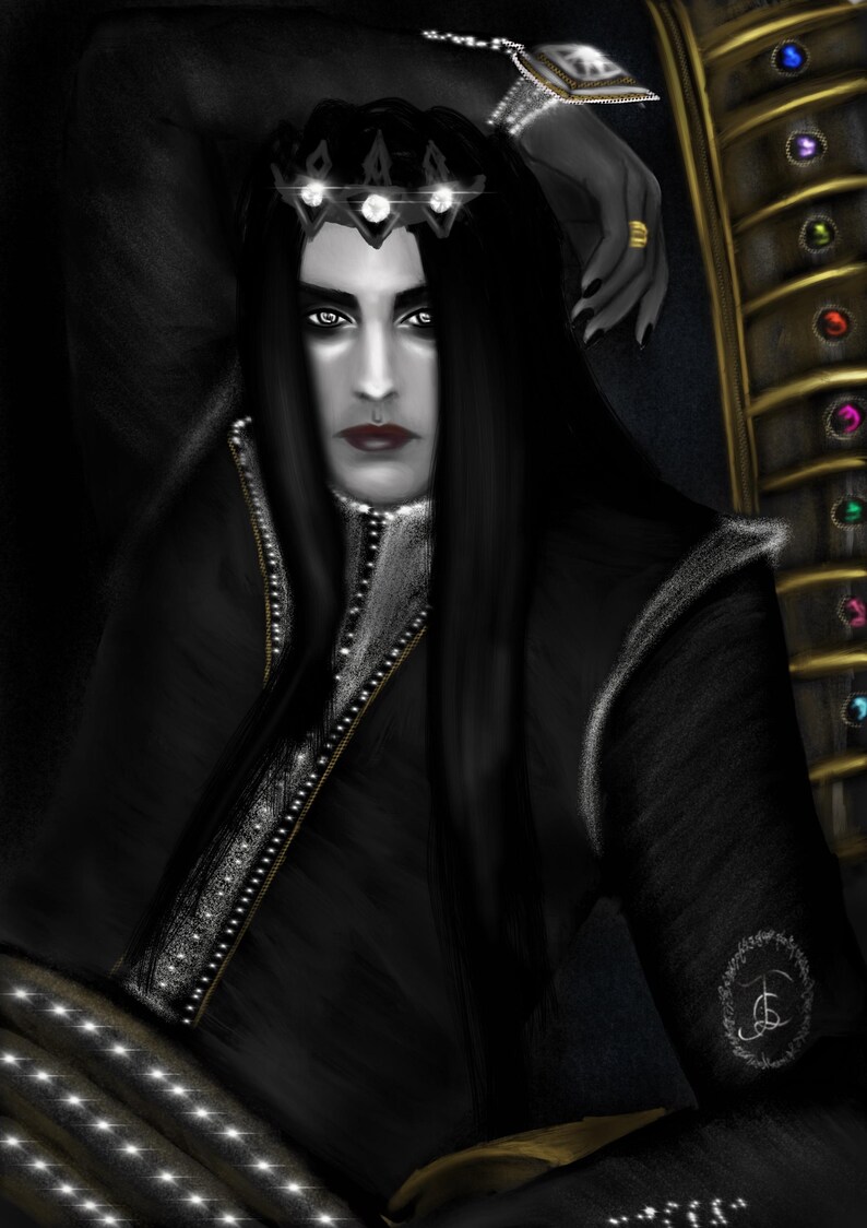 Morgoth Dark Lord | Digital Art | Silmarillion Illustration | Tolkien ...