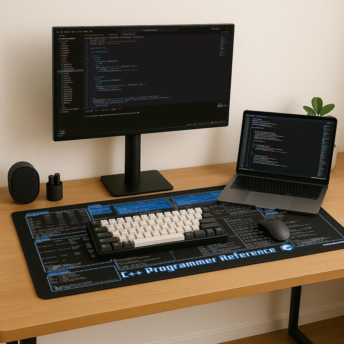 C++ Programmer Reference Desk Mat - Coding Cheat Sheet - Etsy