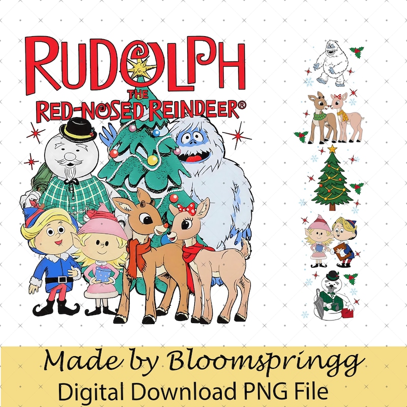 Vintage Rudolph Red Nose - Etsy