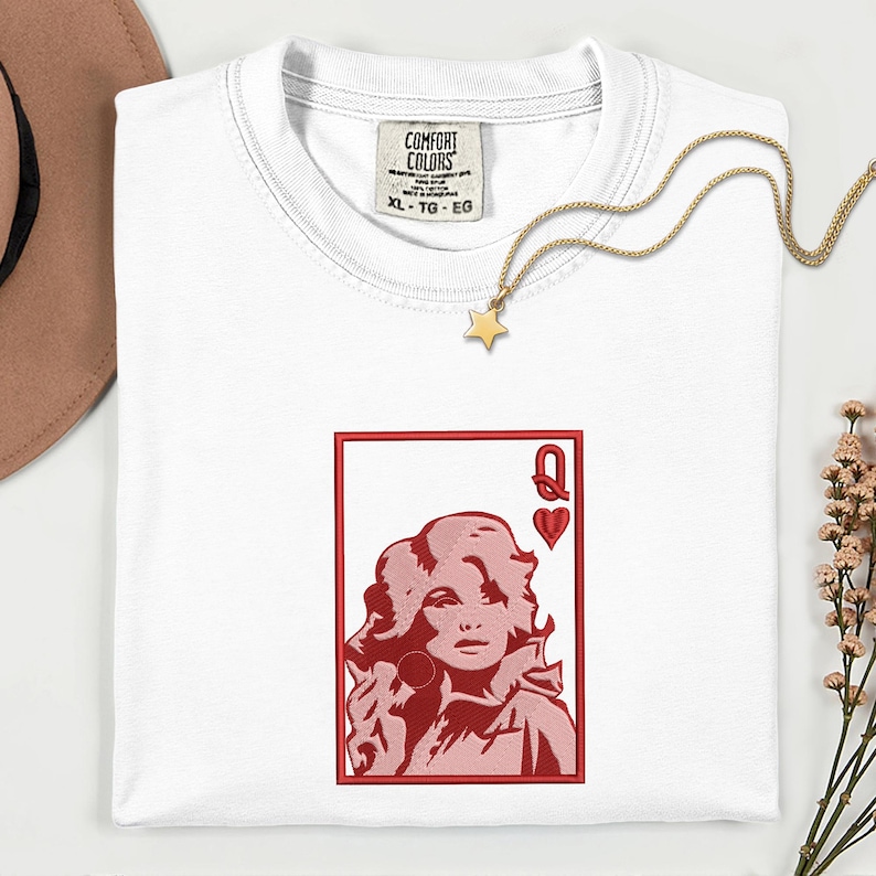 Dolly Queen of Hearts Embroidery Designs, Dolly Embroidery File ...