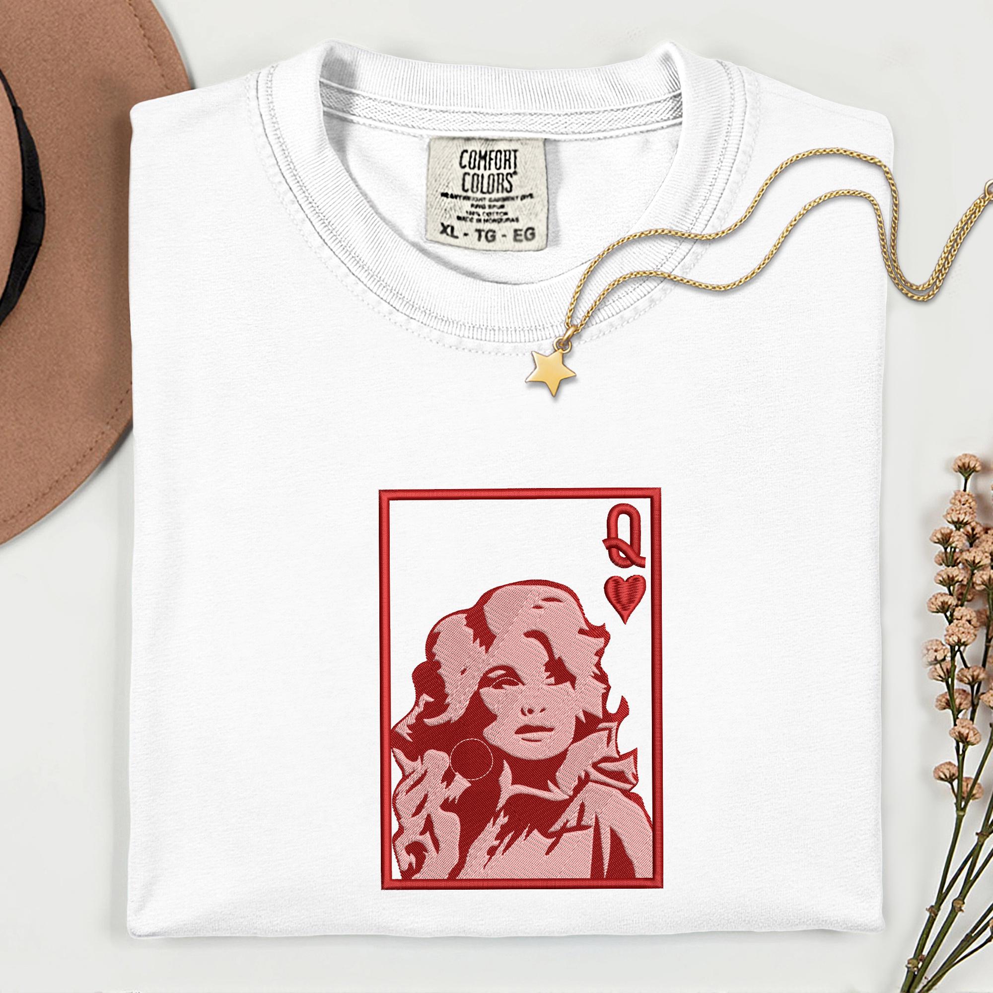 Dolly Queen of Hearts Embroidery Designs, Dolly Embroidery File ...
