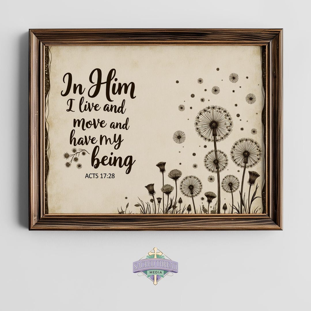 Rustic Farmhouse Scripture Printable - Inspirational Christian Quote ...