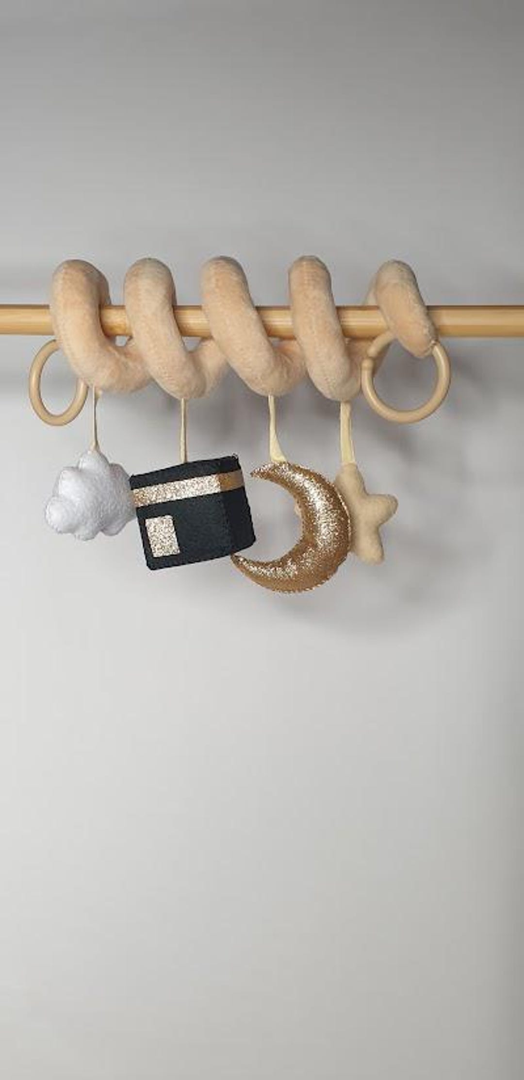 Kaaba Pram/gym Bar Toy - Etsy