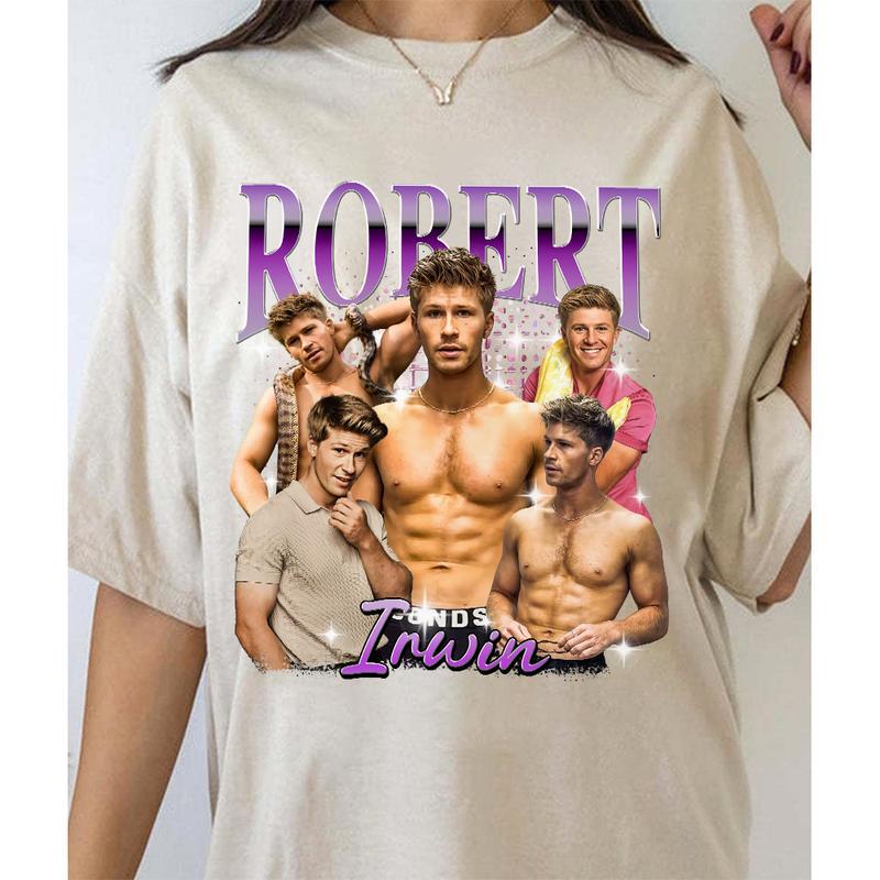 Robert Irwin DWTS 2025 T-shirt: Unisex Cotton Tee, Stars Fan Gift - Etsy