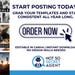 New Years Canva Templates Editable Social Media Posts Modern New Year ...