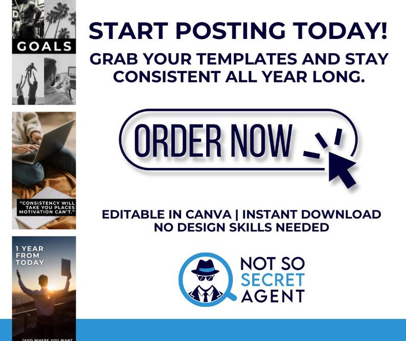 New Years Canva Templates Editable Social Media Posts Modern New Year ...