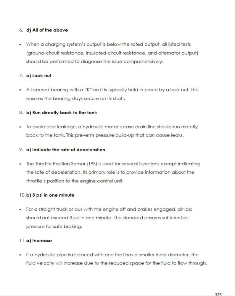 Heavy Equipment Technician Exam Questions Red Seal 421A Study Kit ...