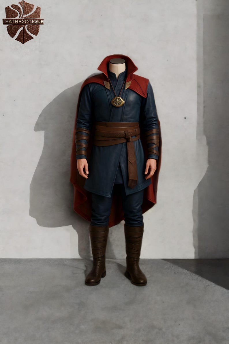 Doctor Strange Cosplay Costume | Marvel Sorcerer Supreme Outfit With ...