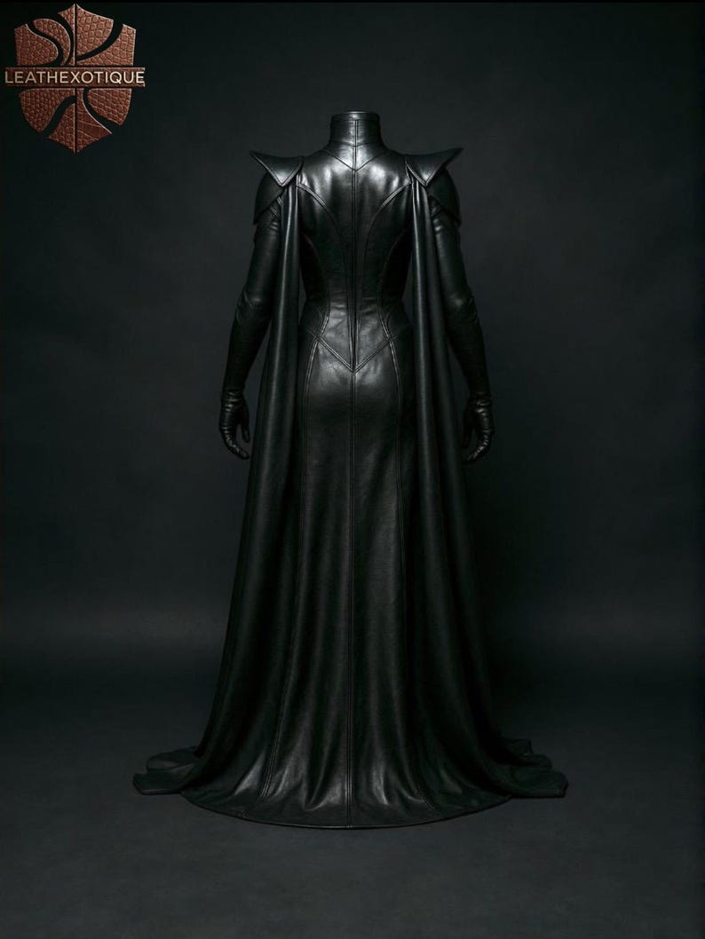 Handmade Hela Leather Bodysuit With Cape | Custom Marvel Cosplay - Etsy