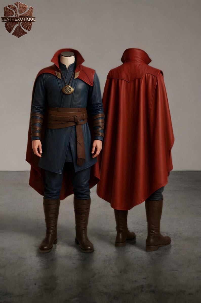 Doctor Strange Cosplay Costume | Marvel Sorcerer Supreme Outfit With ...