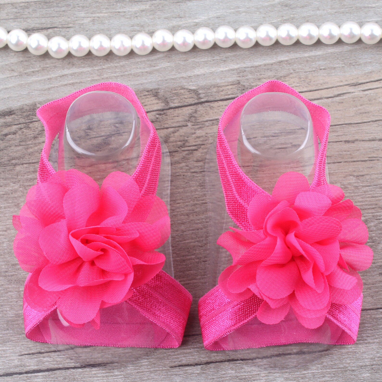 Set of 8 Baby Barefoot Sandals, Infant Summer Shoes, Baby Gift, Baby ...