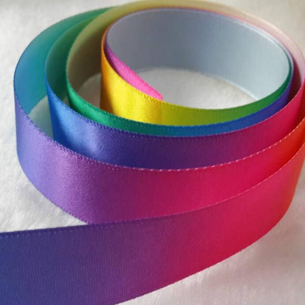 Rainbow Ribbon - Etsy