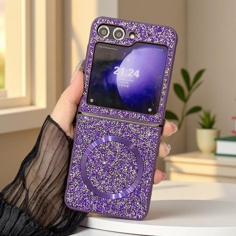 Pink Sparkly Flip Phone - Etsy