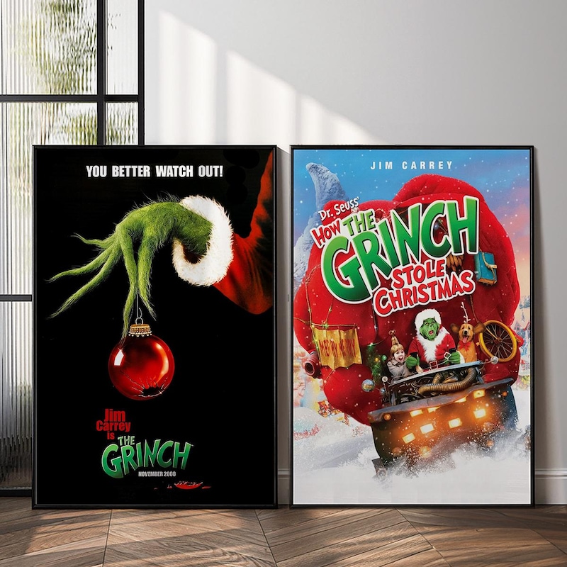 Grinch Movie Poster - Etsy