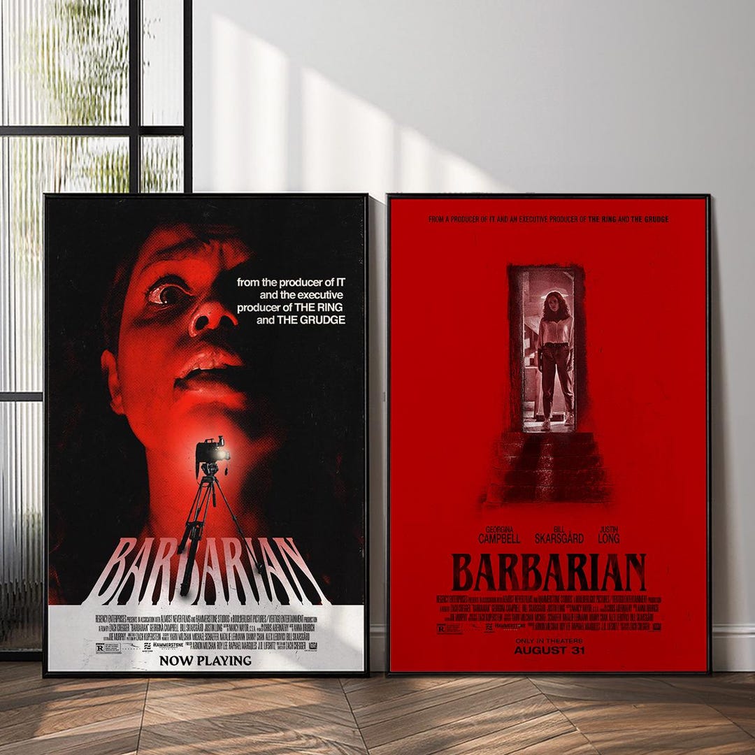 Barbarian Movie Poster – Vintage Wall Art – Home Theater Decor – Canvas ...
