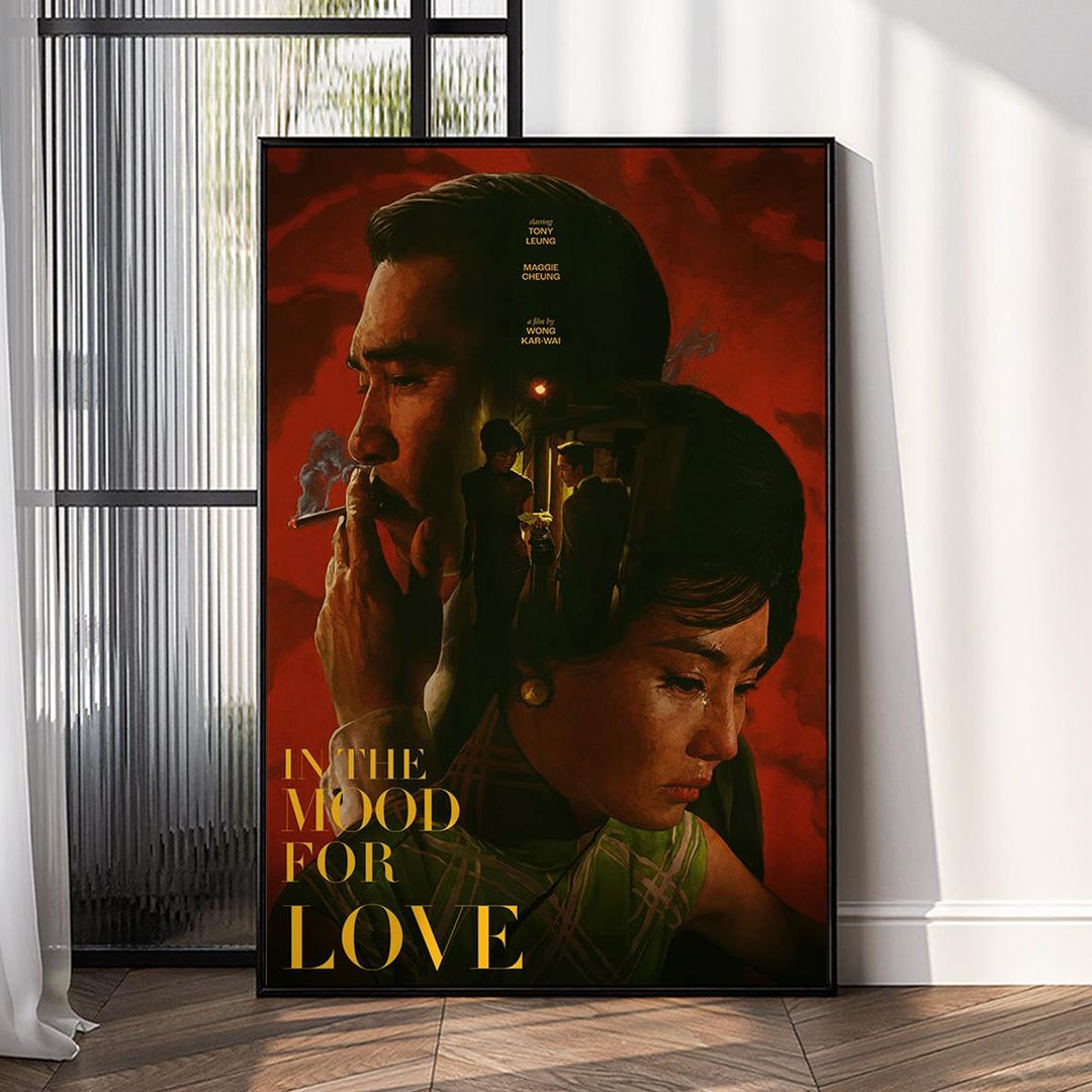 In the Mood for Love Movie Poster – Vintage Wall Art – Home Theater ...