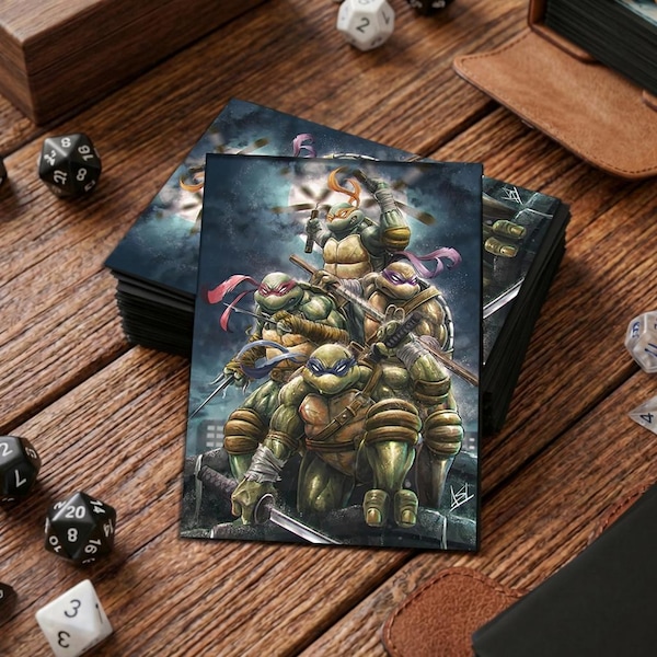 Turtle Mtg Deck Box - Etsy